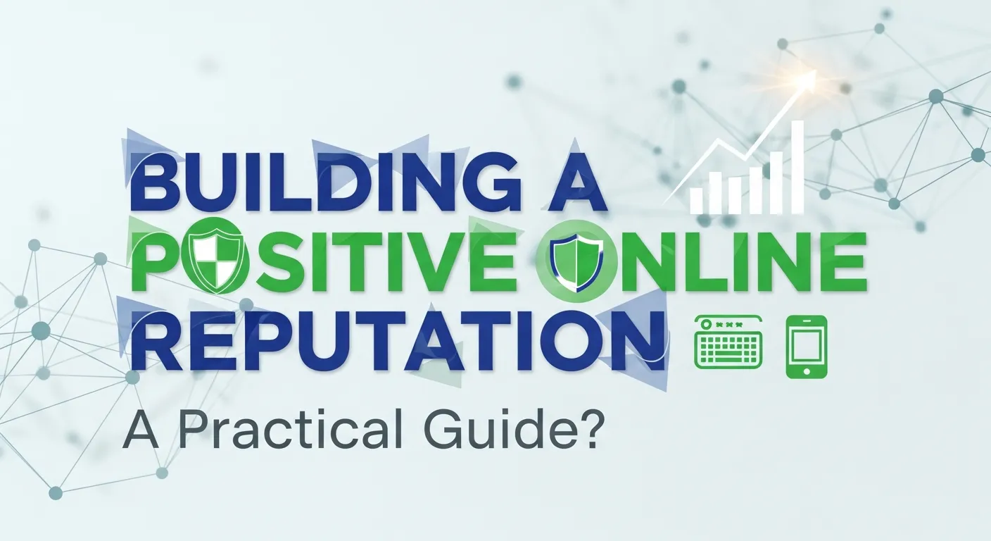 How to Build a Positive Online Reputation: A Ultimate Guide