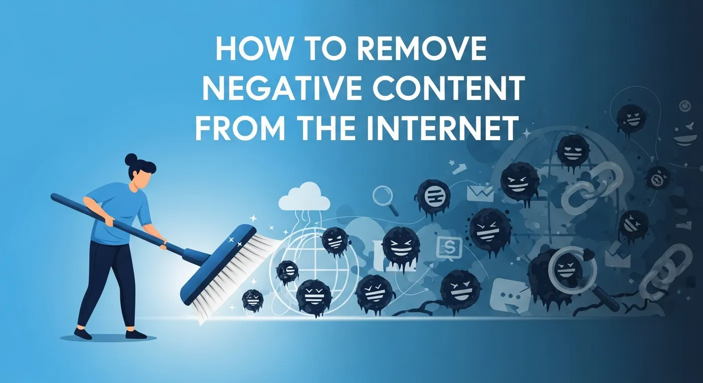How to Remove Negative Content from the Internet